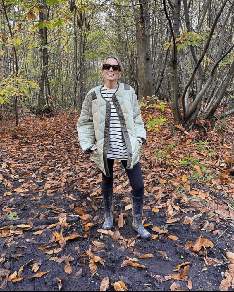 Nancy Women's Organic Cotton Heavyweight Jersey Navy Breton Top | Ivy ...